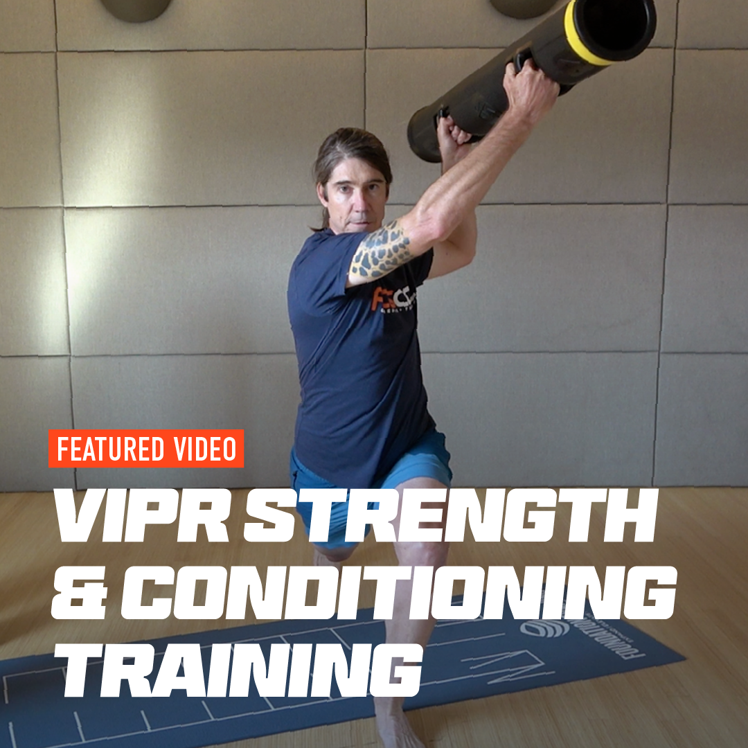 How to Use a ViPR for At Home Weight Lifting – FasCat Coaching